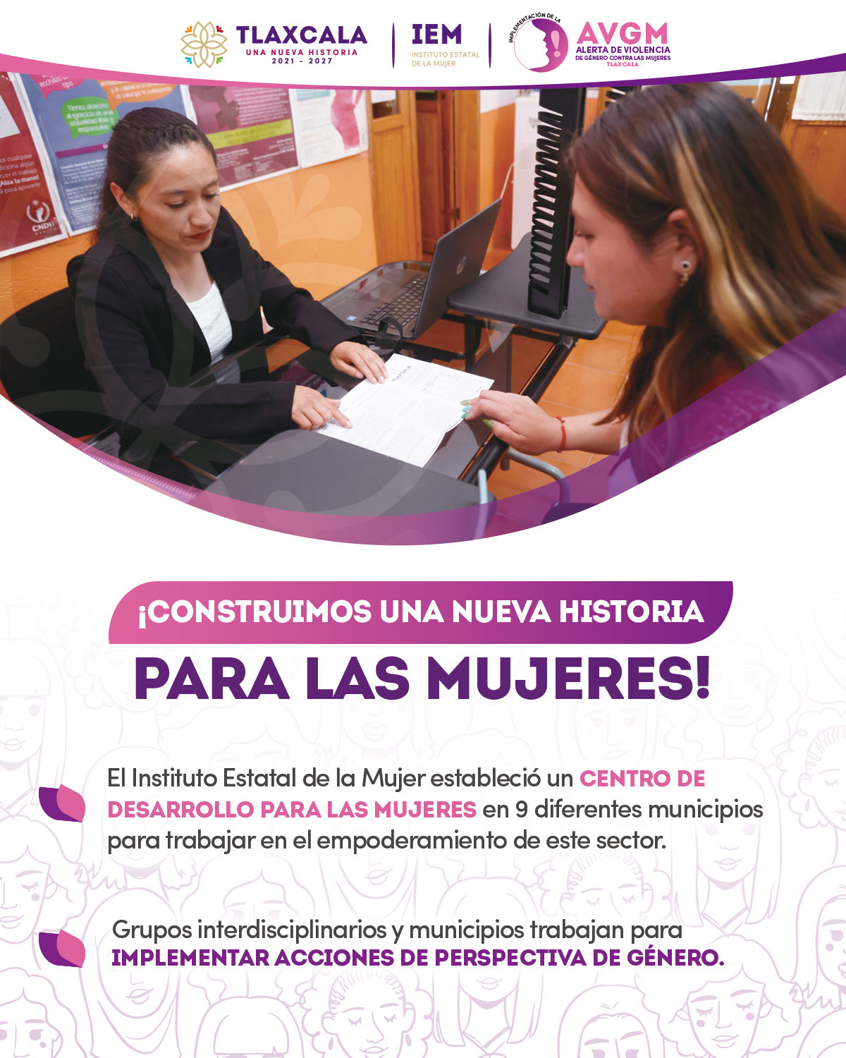 El Instituto Estatal de la Mujer instaló el Centro de Desarrollo para ...
